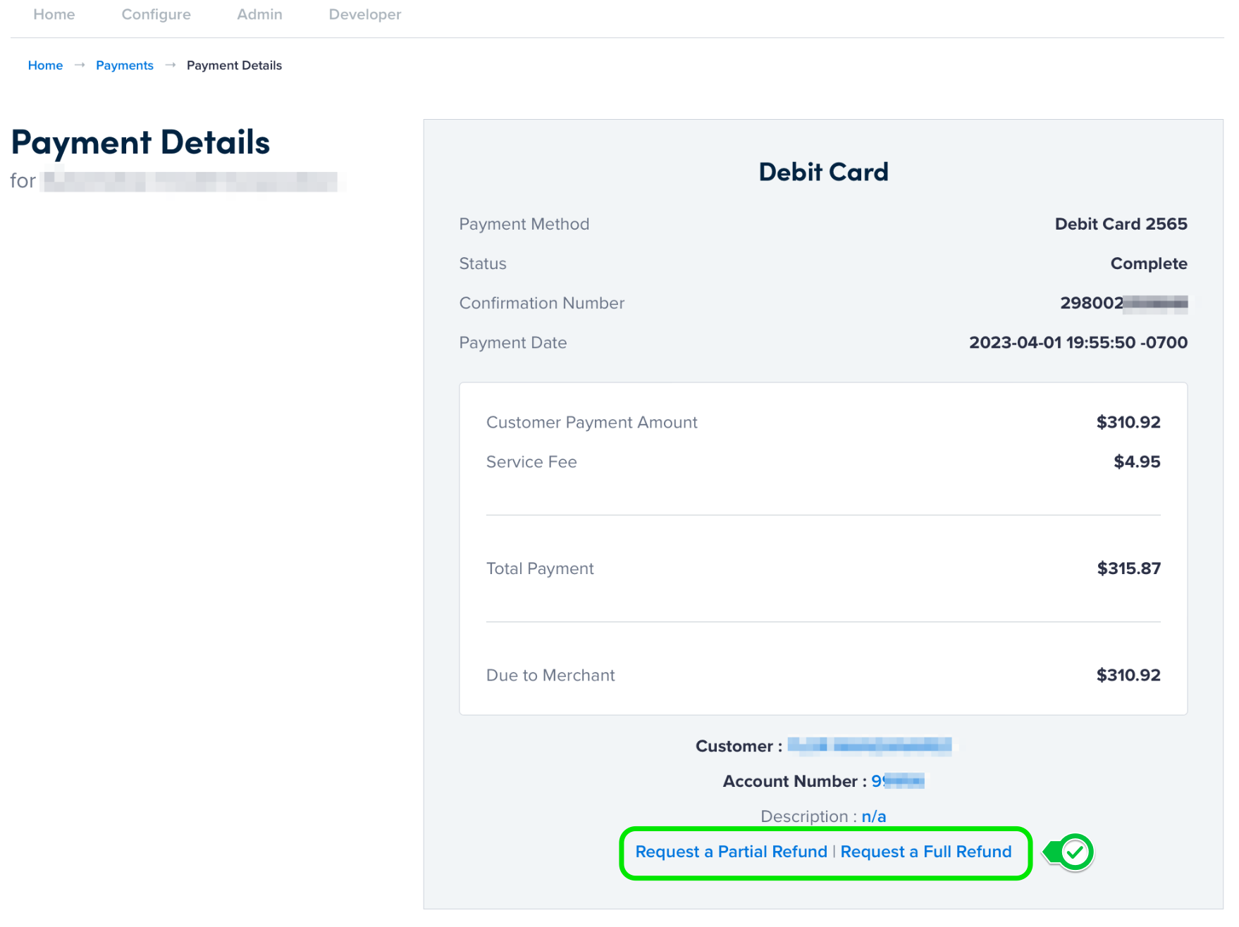 How to: Refund or Cancel payments in Business Portal – PayNearMe Support Center